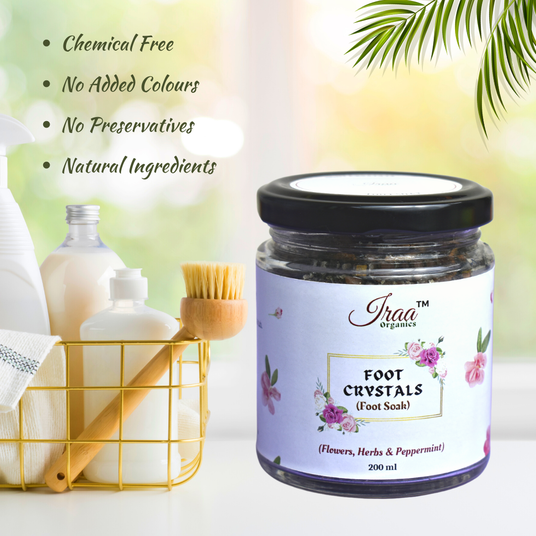 FOOT CRYSTALS (FOOT SOAK) – Iraa Organics
